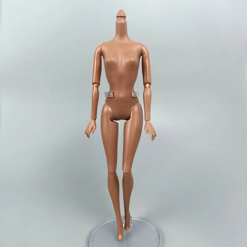 Кукольное тело Fradoo 30 см пластиковое темно-коженое Dark Brown