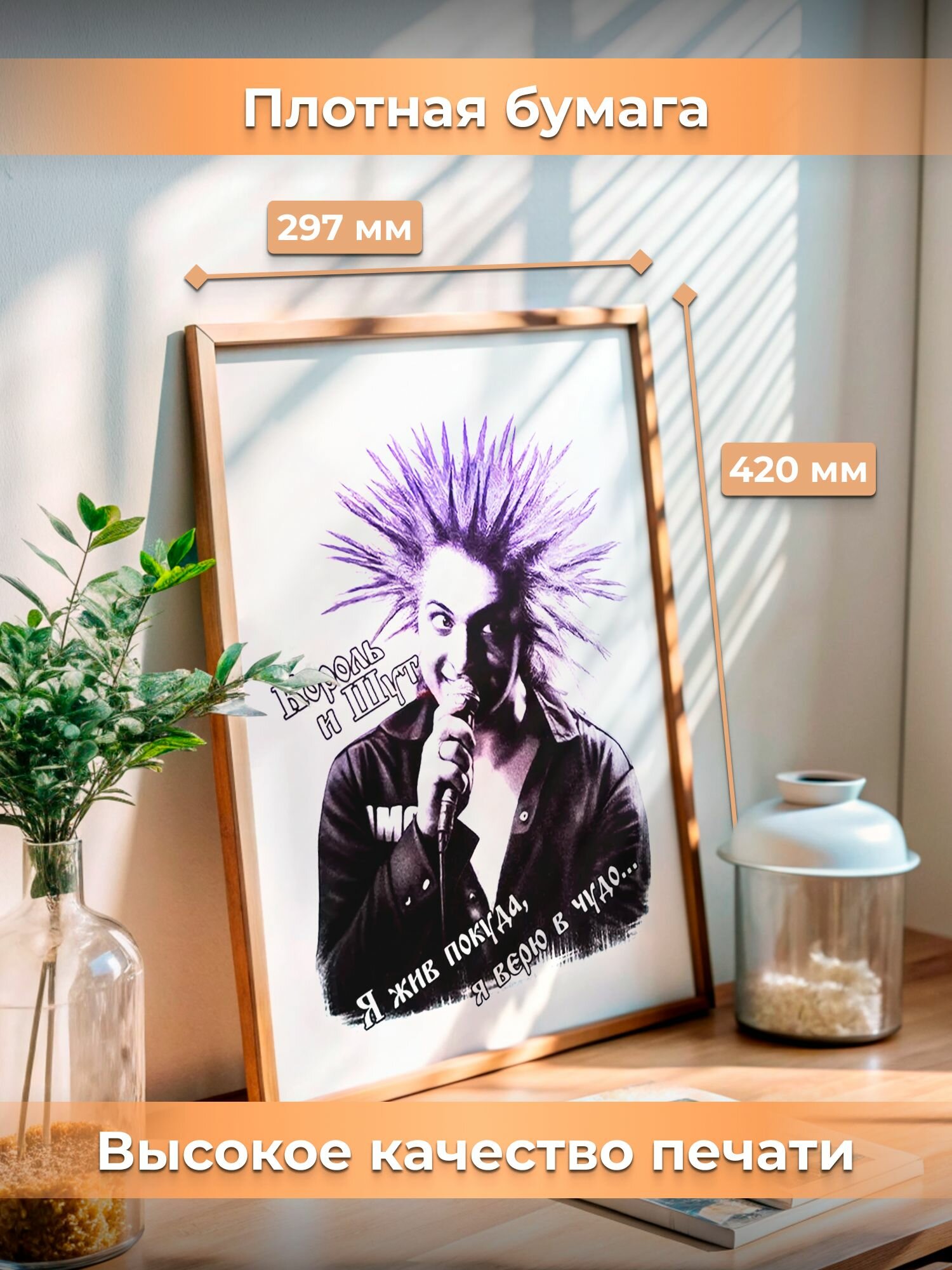 Постер на стену Король и Шут киш