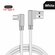 USB Type C кабель 2м, белый, 90°