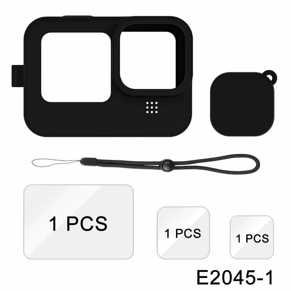 Силиконовый чехол для GoPro Hero 12 11 10 9 ORBMART E2045 E2045-1