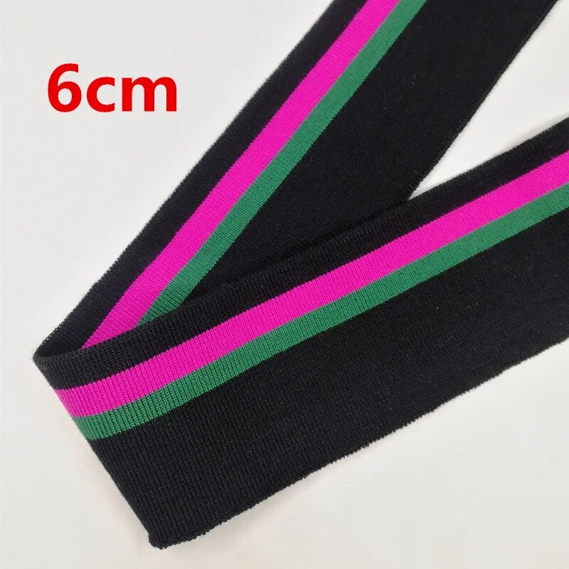 Черная полосатая ткань JIETAI из мерсеризованного хлопка Black green roseo