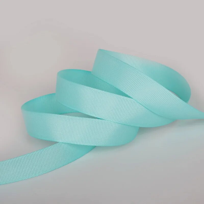 Цветная корсажная лента Celadon 100% полиэстер Бирюзовый, Light Blue, 25mm