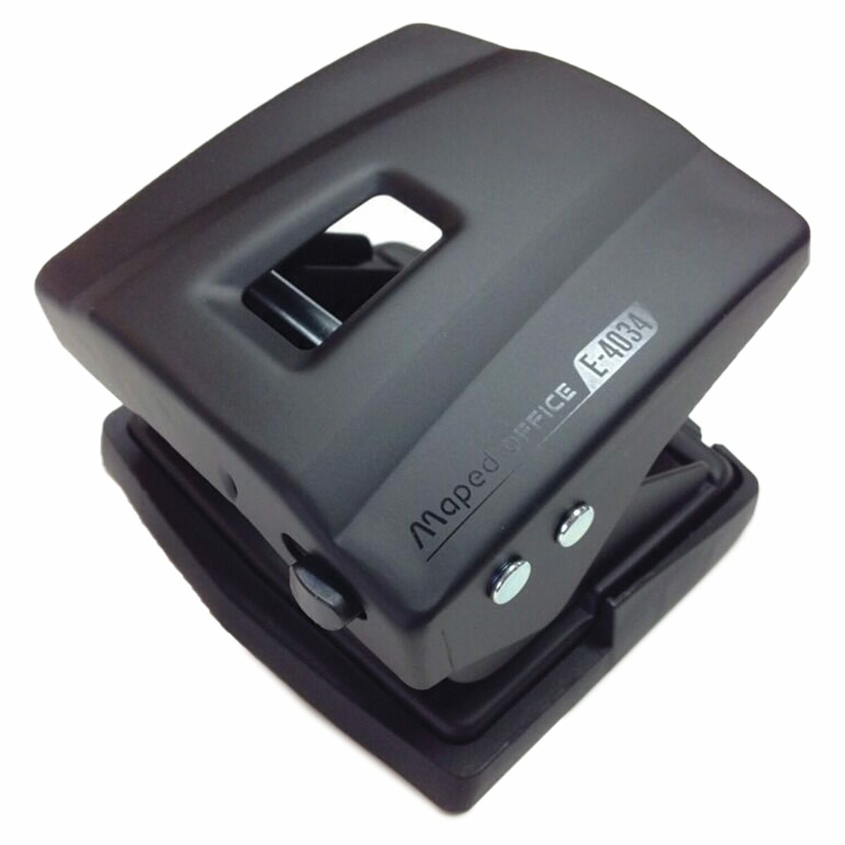 Дырокол Maped Essentials Metal, до 30 листов, линейка, черный (403411), 24шт.