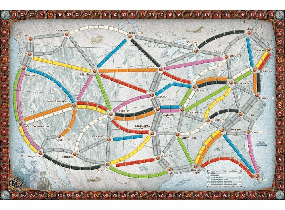 Ticket to Ride: Америка — фото 1
