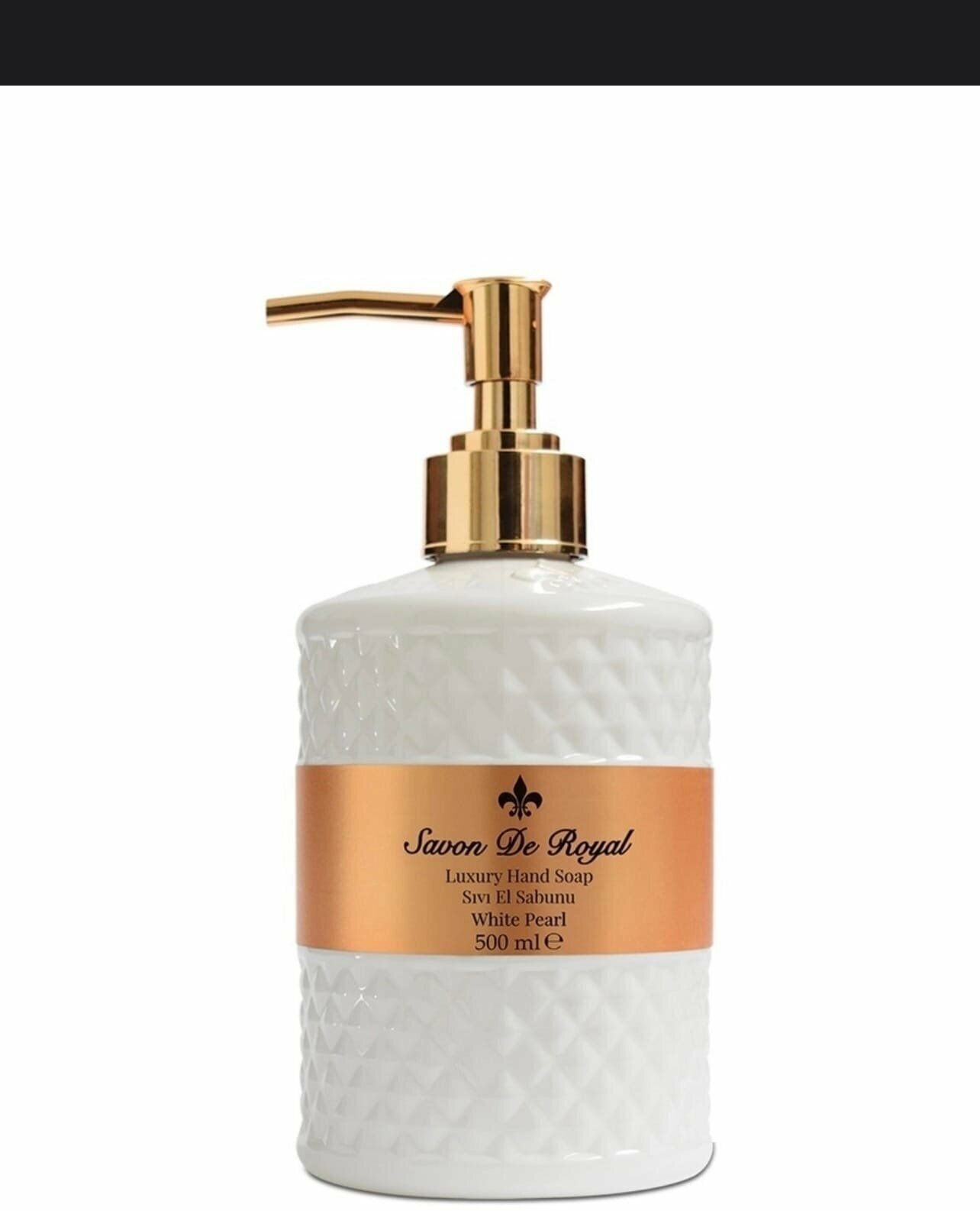 Жидкое мыло SAVON DE ROYAL Белый Жемчуг 500 мл SAVON DE ROYAL WHİTE PEARL HAND WASH 500ml
