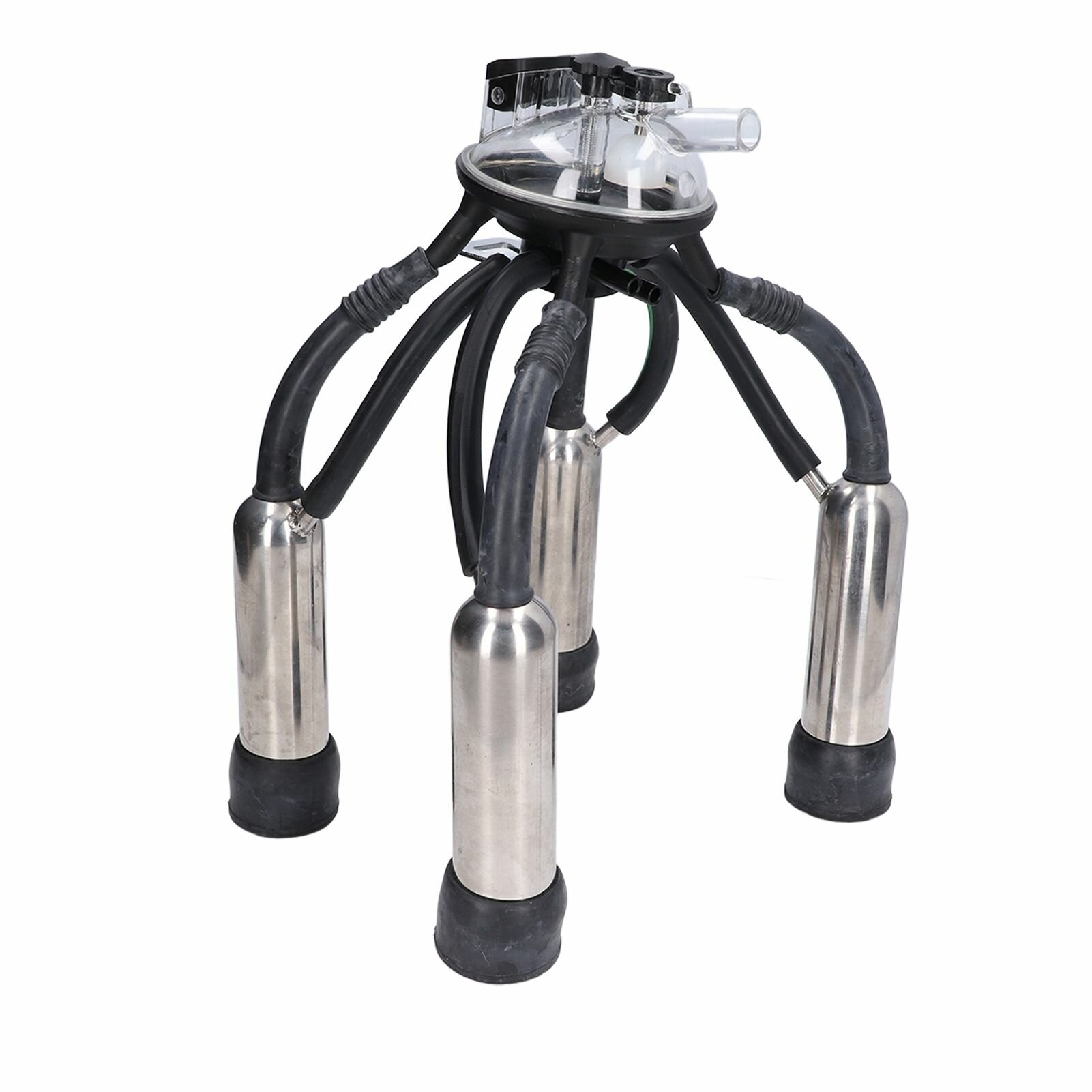 Набор нержавеющих чашек для доения коров, силикон