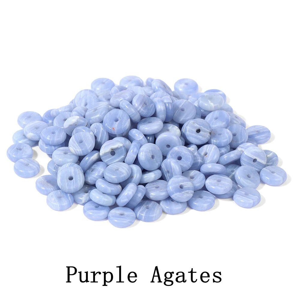 Фиолетовые агаты, бусины 2x6 мм, Color: 31. Purple Agates
