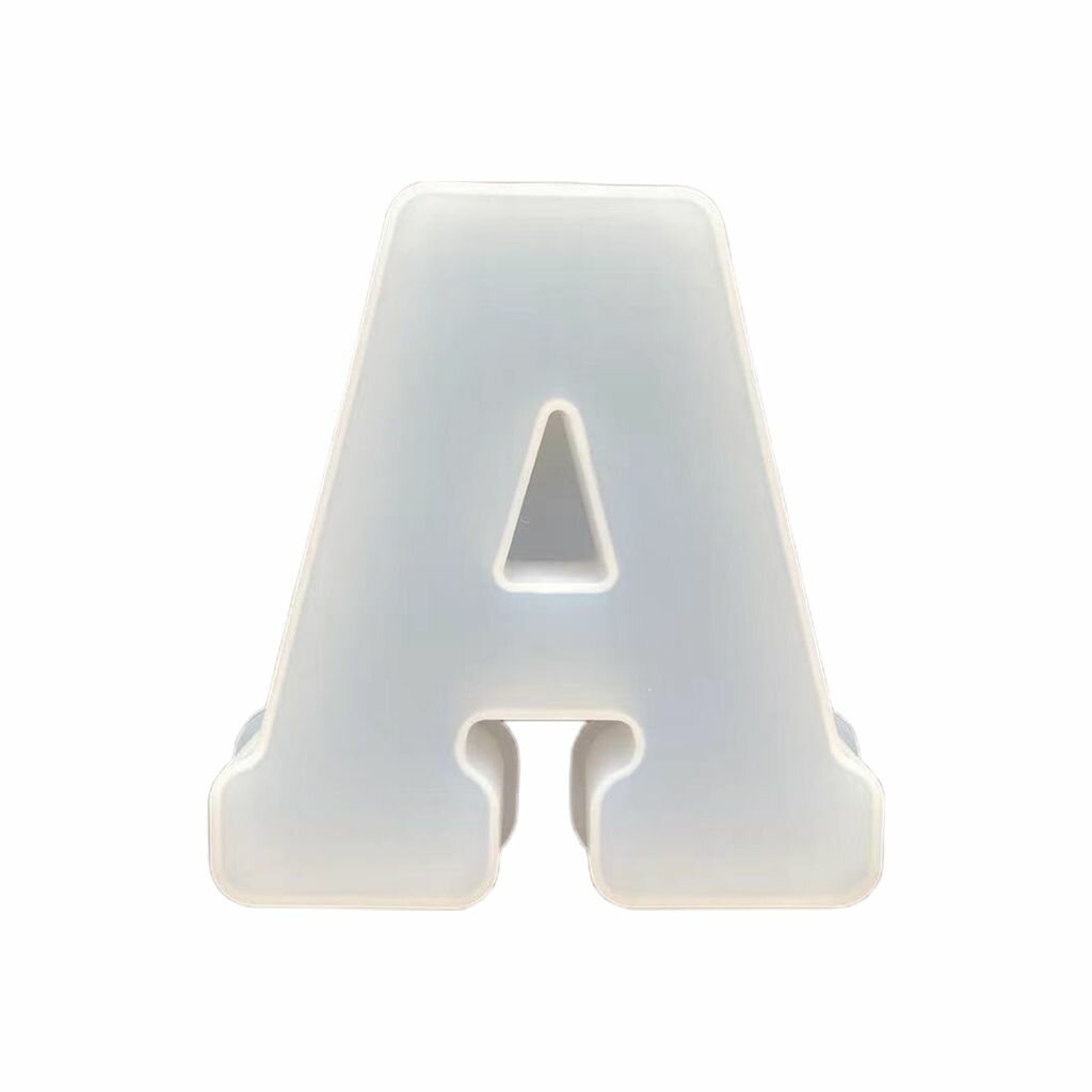 Силиконовый алфавит формирует большую эпоксидную смолу из 26 букв для поделок своими руками