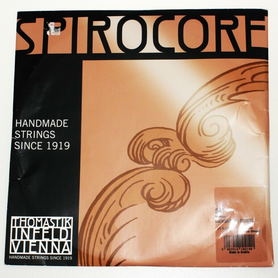 Струна пятая S40 С(до) Spirocore Orchestra для пятиструнного контрабаса , Thomastik