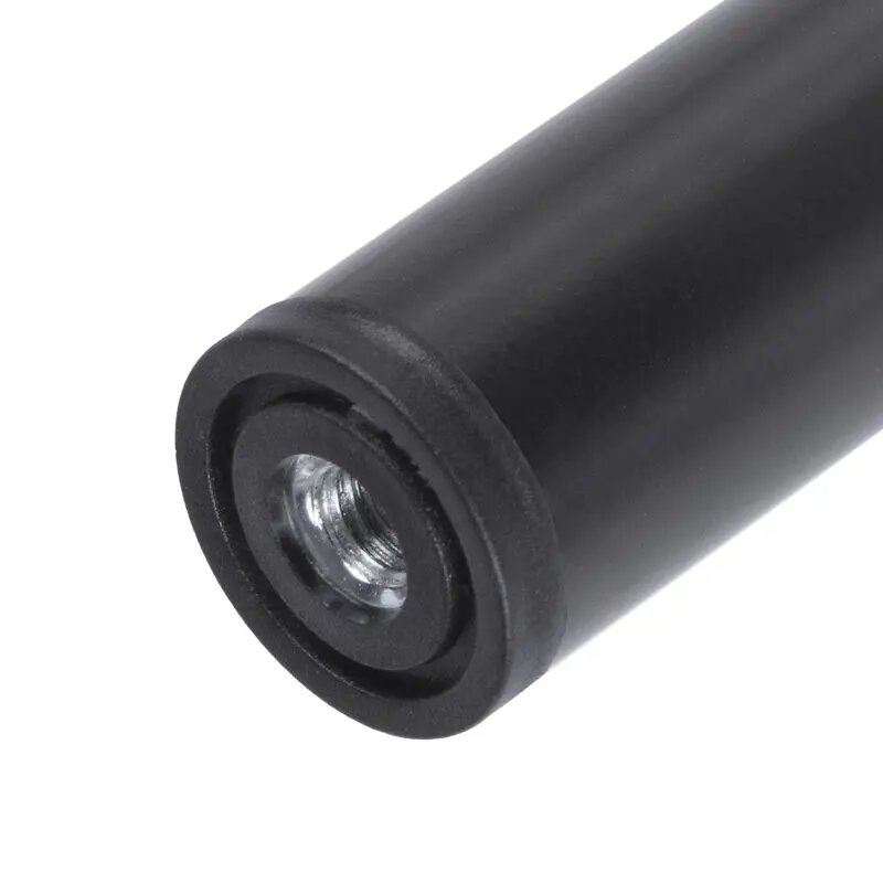 Опора мебельная круглая 50x820 мм металл цвет черный