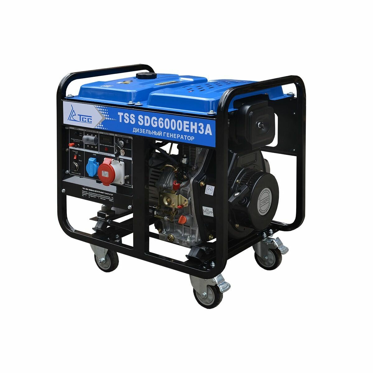 Дизель генератор ТСС TSS SDG 6000EH3A (077016)