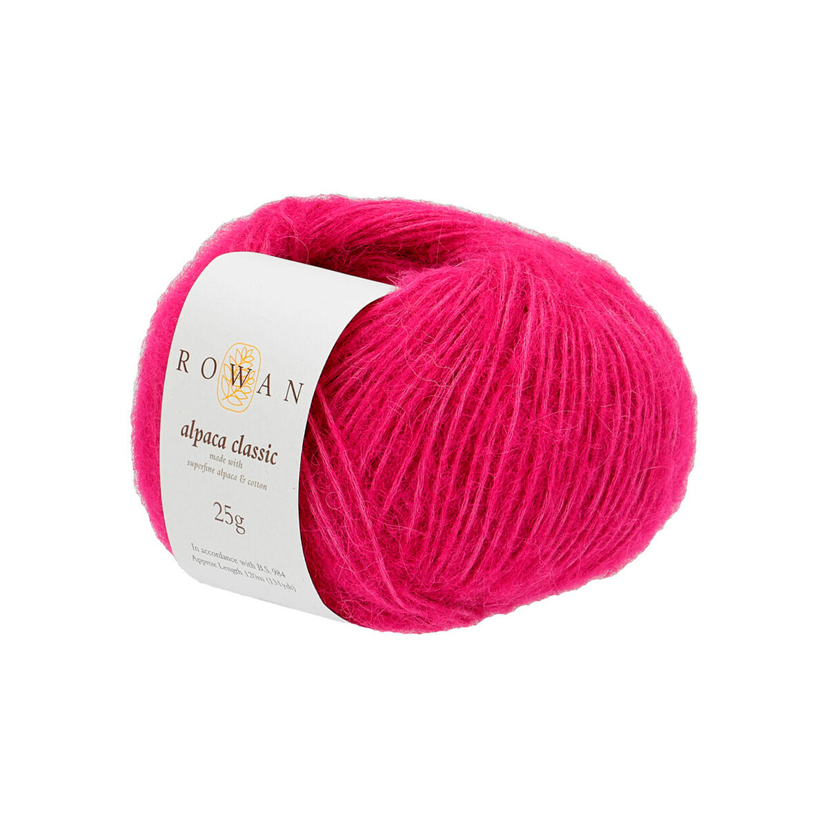 Alpaca Classic /Альпака Классик/ пряжа Rowan, 9802214 (124, *, pink lips (розовые губы), фуксия)