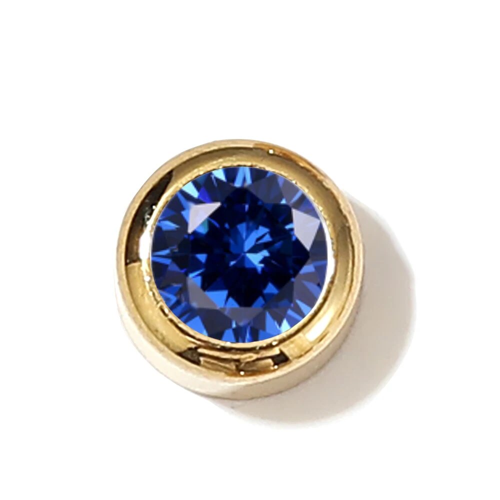 Подвеска с синим кристаллом September-Sapphire