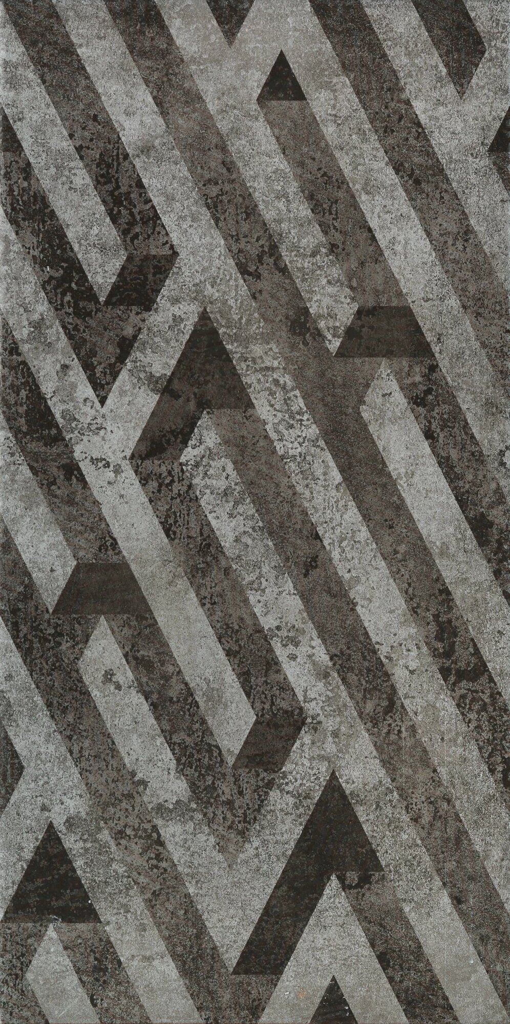 Плитка декор Керамин Нью Йорк серая 600x300x8,5 мм Керамин 00-002355