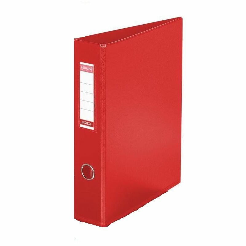Attache Selection Папка на 4-х кольцах, красная, 60 мм.