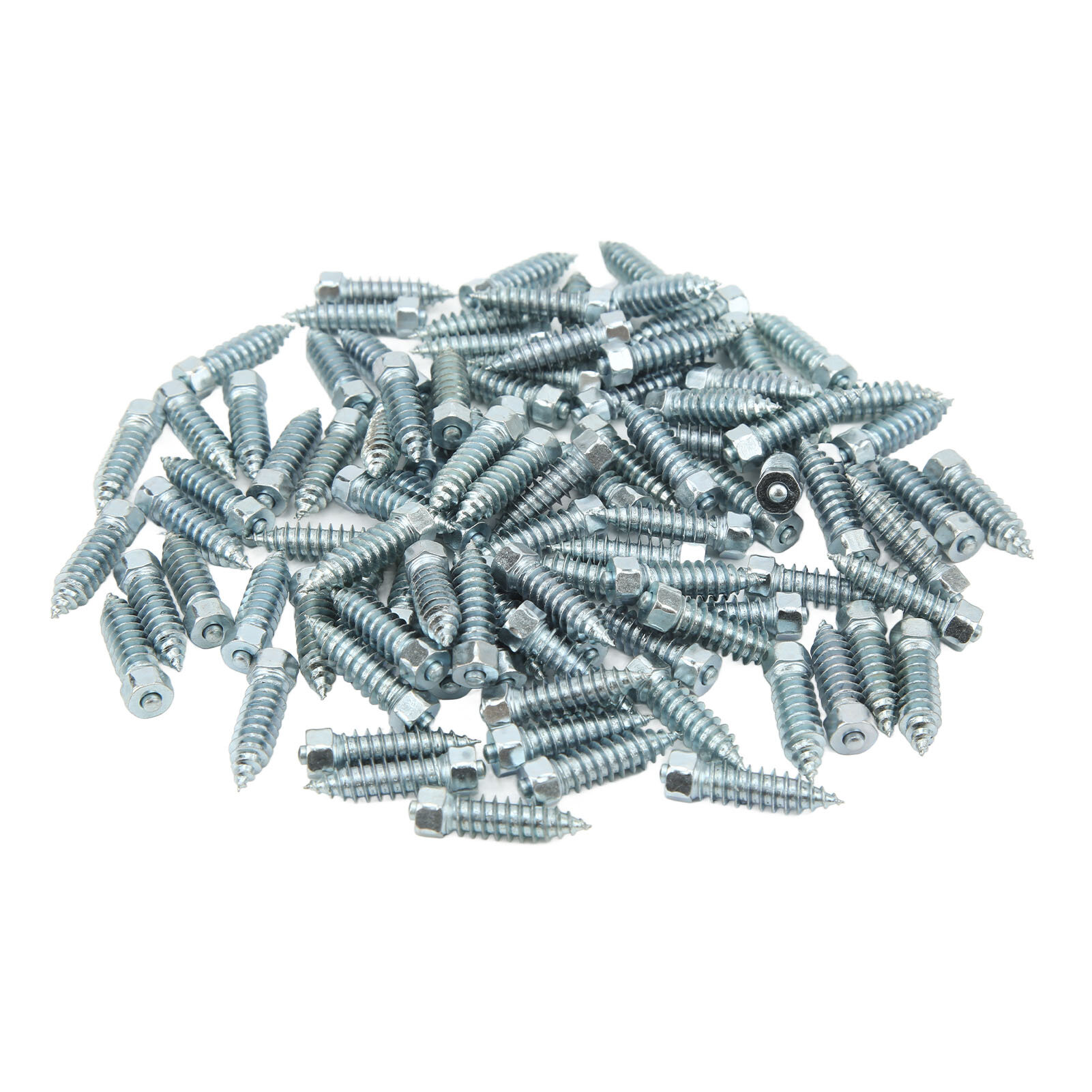 100 шипов для шин M8 для погрузчиков и экскаваторов