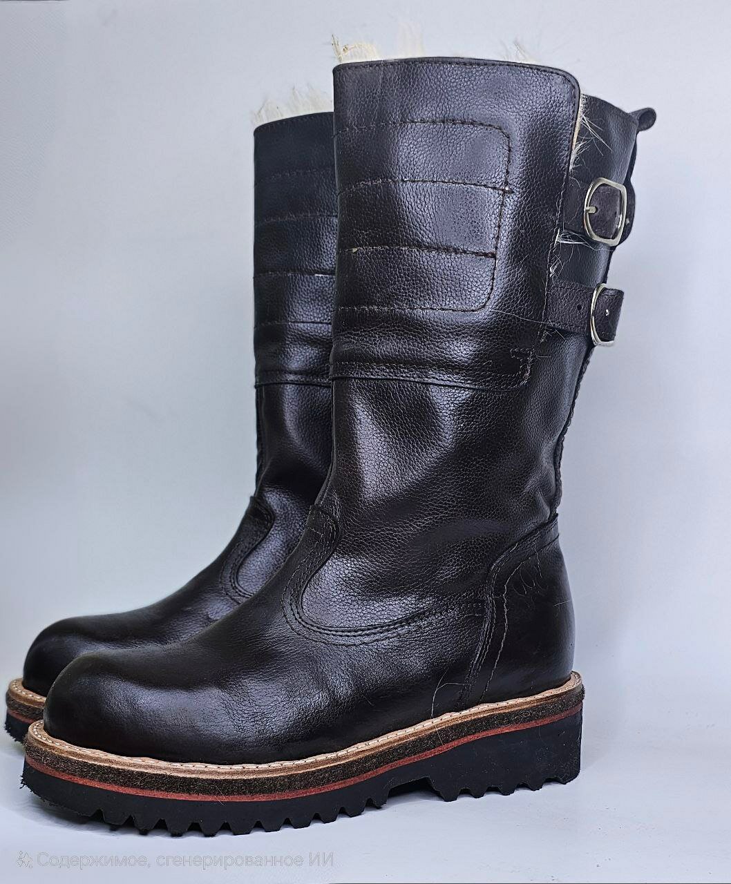 Сапоги мужские зимние монгольские унты