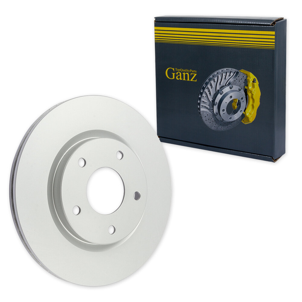 Диск тормозной GANZ передний с покрытием NISSAN Juke 2010 / Vent D=280mm Арт: GIJ06065