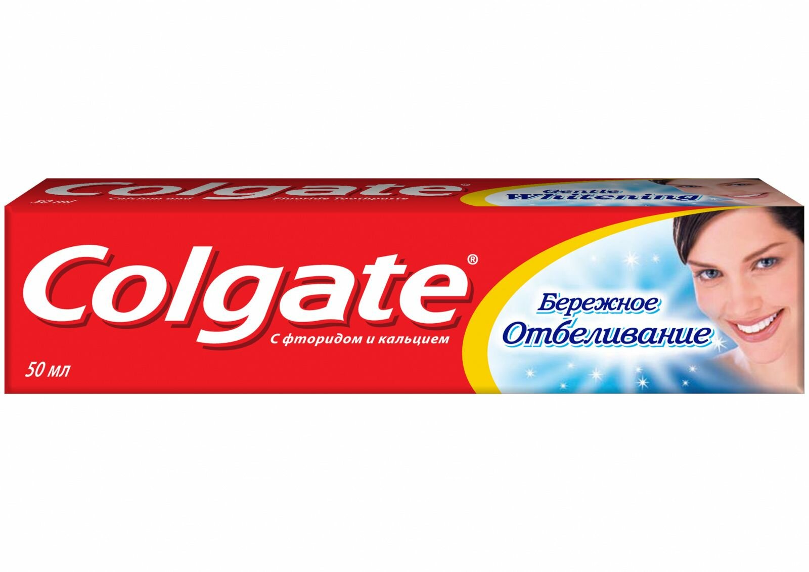 Зубная паста Colgate Бережное отбеливание, 50 мл, в коробке