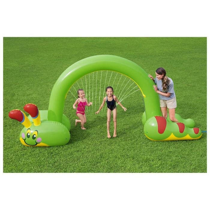 Игрушка надувная Bestway Jumbo Caterpillar 338х110х188 см с распылителем