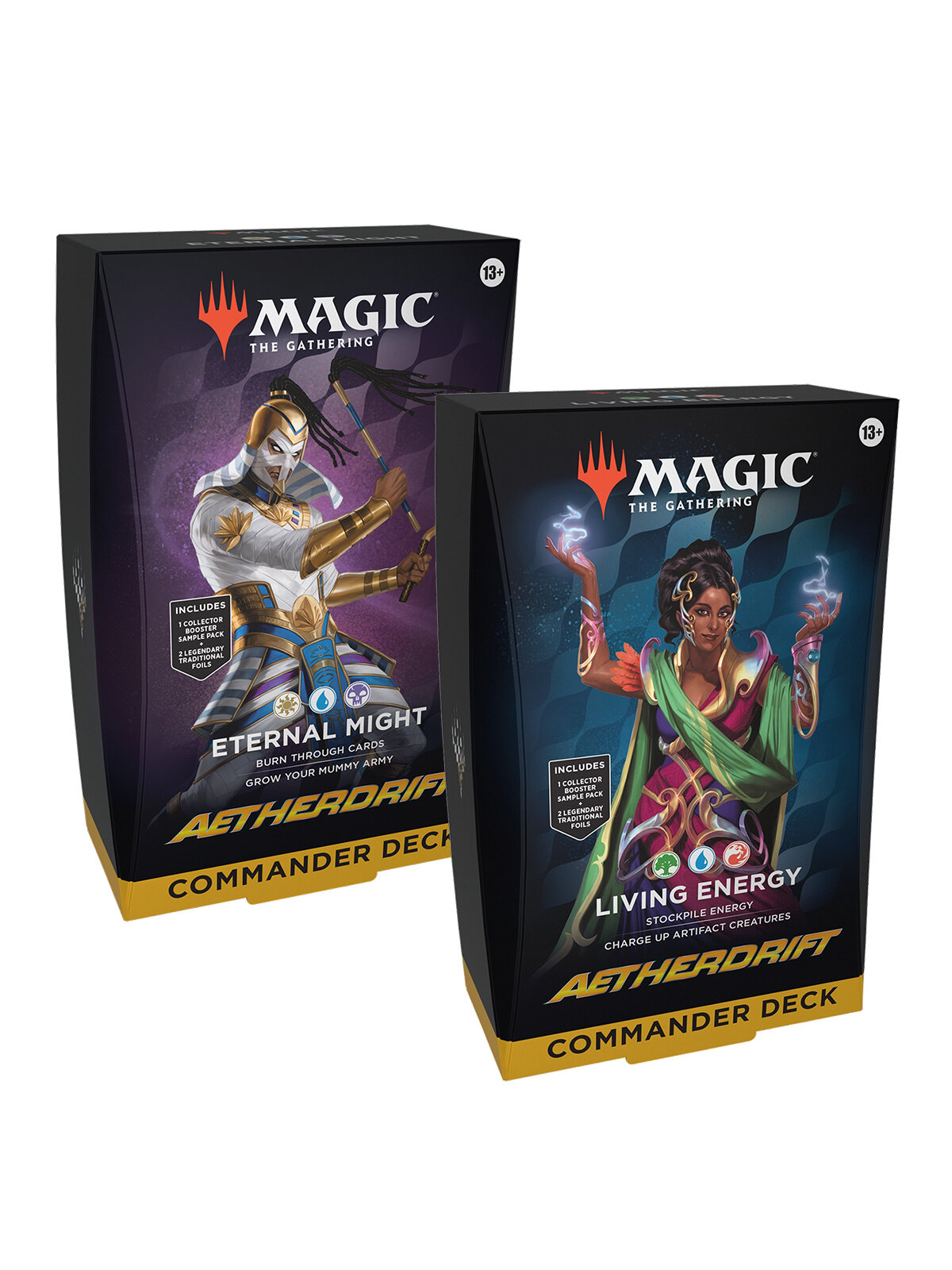 Набор из 2 командирских колод MTG Aetherdrift на анлийском языке