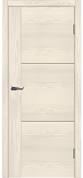 Межкомнатная Дверь Verda Лестер 1 Лиственница Серая Глухая 2000х800мм (Полотно 1шт) / Верда.