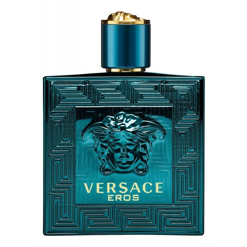 Versace Eros Туалетная вода для мужчин 100 ml с аккордами мяты, зеленого яблока
