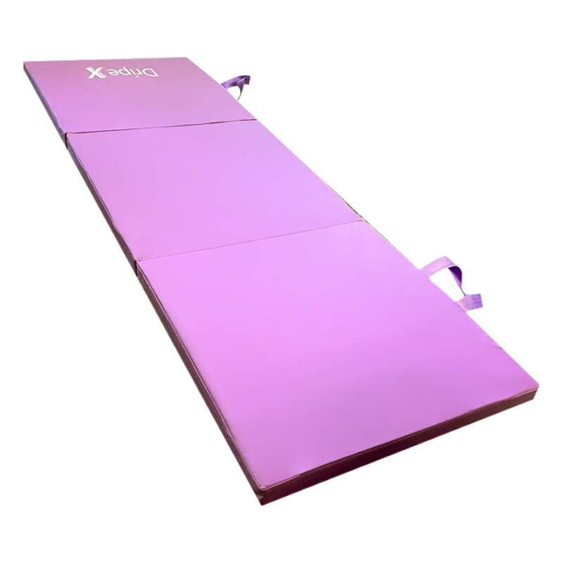 Гимнастический коврик, складной, губчатый, 60x60x15 см, черный