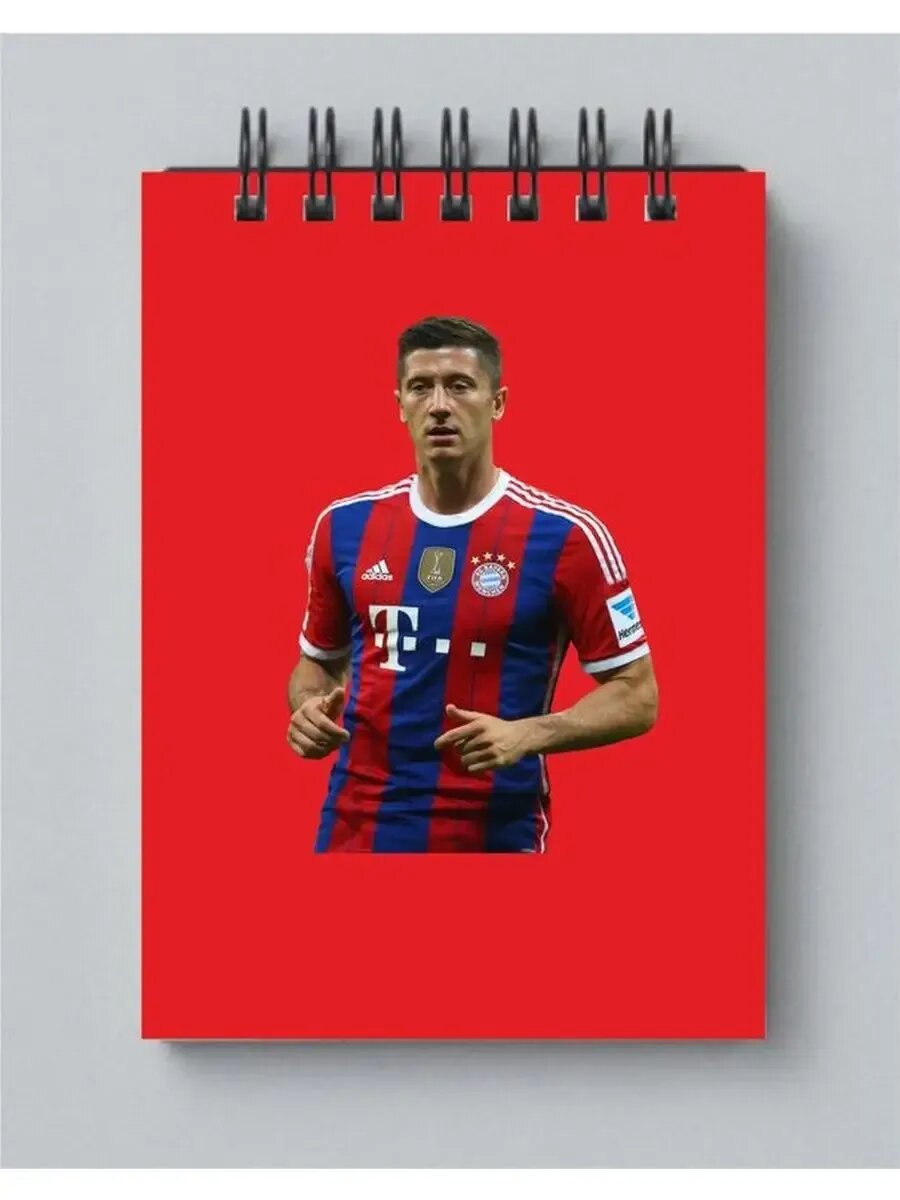 Блокнот Роберт Левандовский/A6