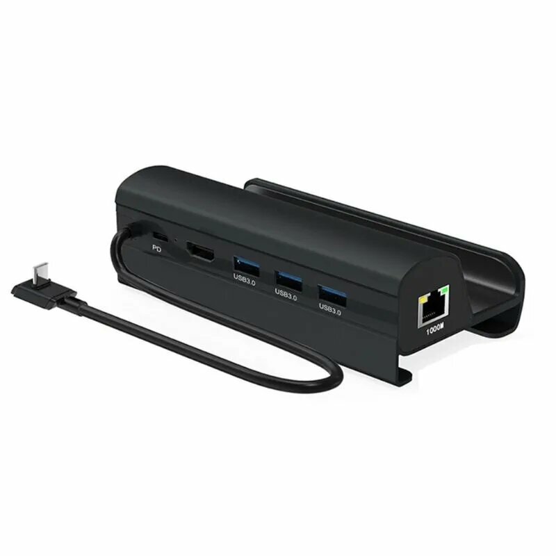 Док-станция USB Type-C для Steam Deck 4k60hz USB3.0 PD60W с зарядкой 1000M Ethernet док-станция для игрового ПК