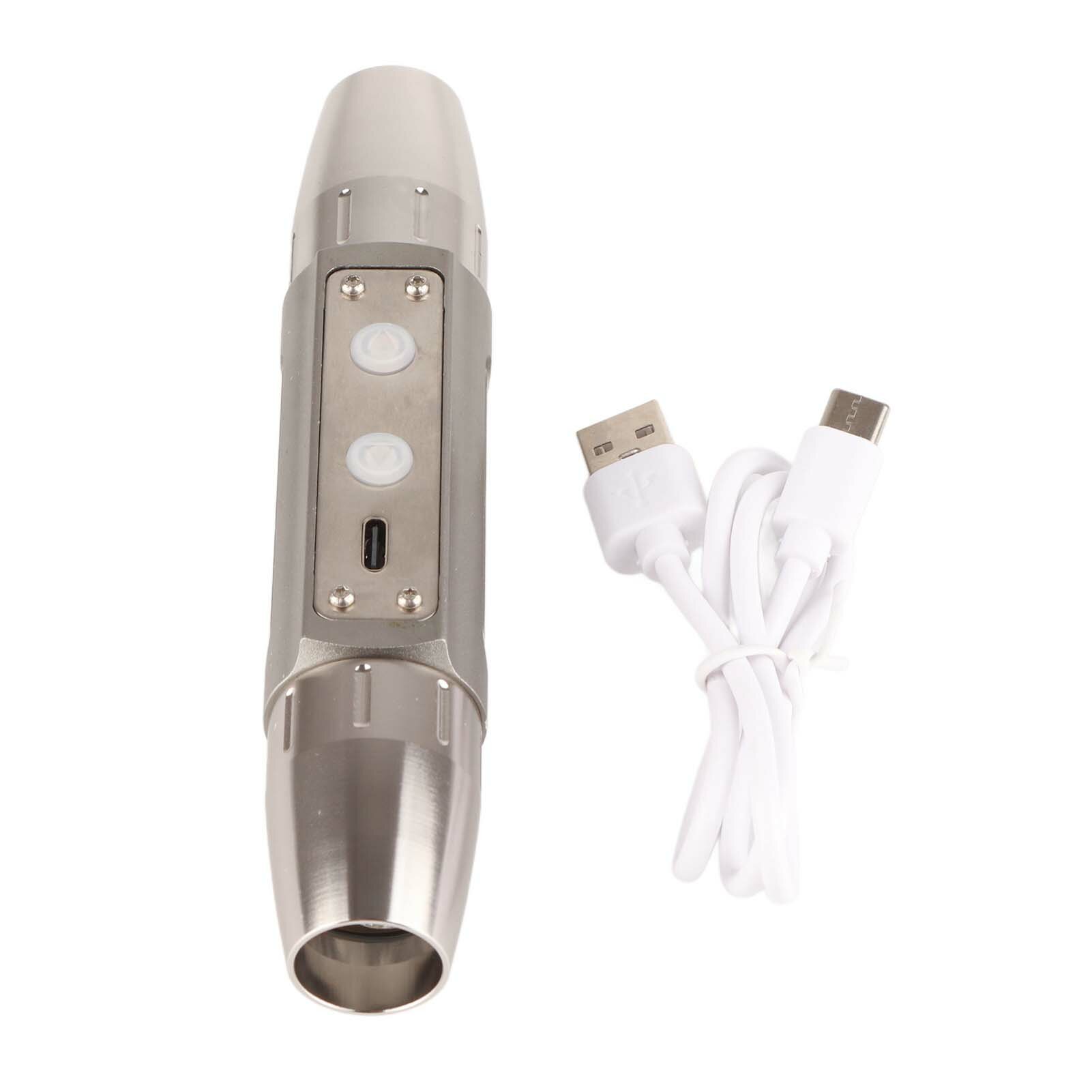 Ультрафиолетовый фонарик с двумя концами и 6 источниками света, электрический фонарик, люминесцентный детекторный фонарь.