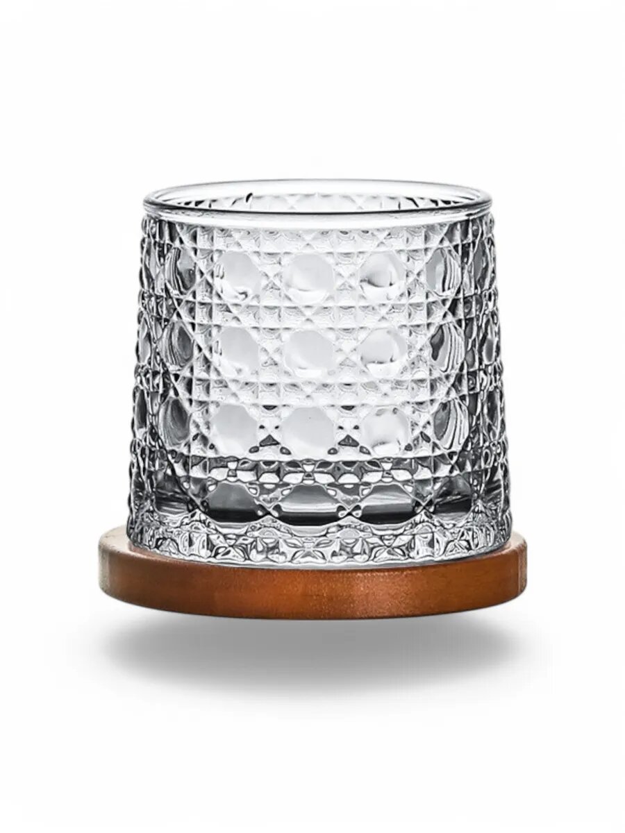 Стакан для виски крутящийся 280 мл