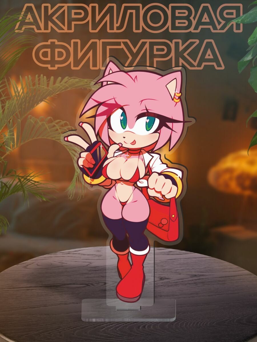 Фигурка акриловая Соник -Эми Роуз