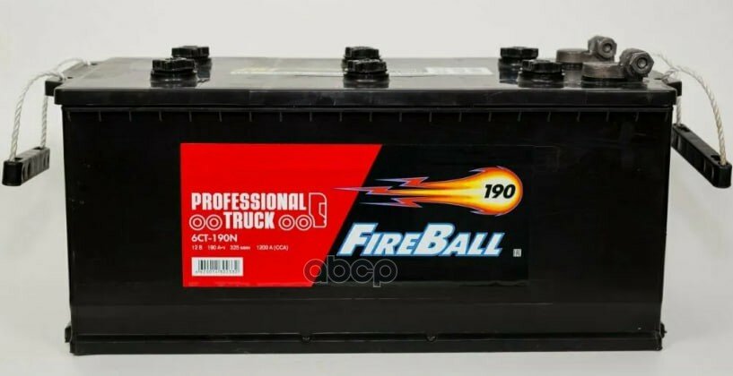 Акб 6ст-190.4 513/223/217 (1200а) клемма+переходник FireBall арт. 690132020