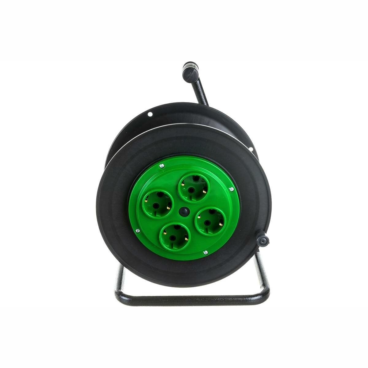 Катушка пластиковая ЭРА RP-4e для подключения провода 4 розетки с заземлением Б0055422