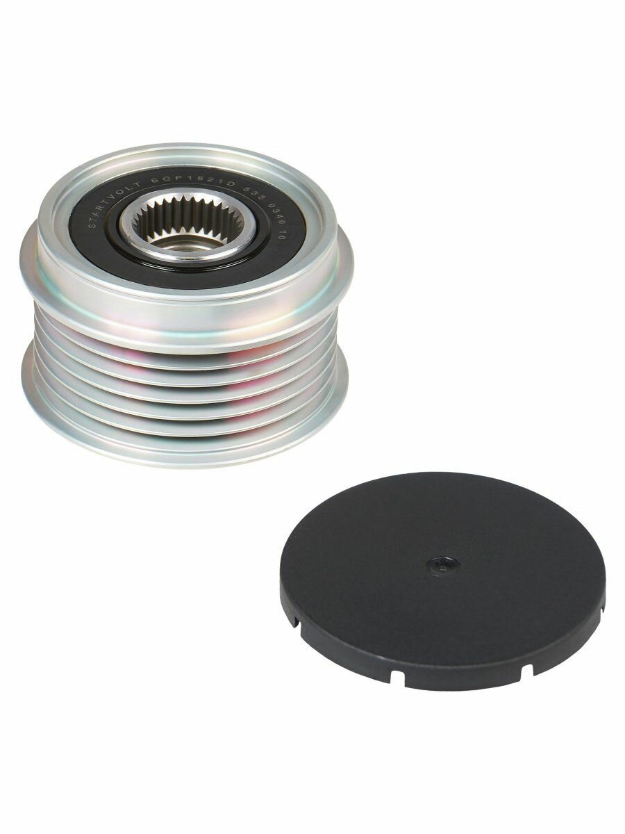 Шкив с обгонной муфтой генератора для а/м VAG Touareg (10-)/Q7 (15-) 3.0TDI, STARTVOLT SGP1821D