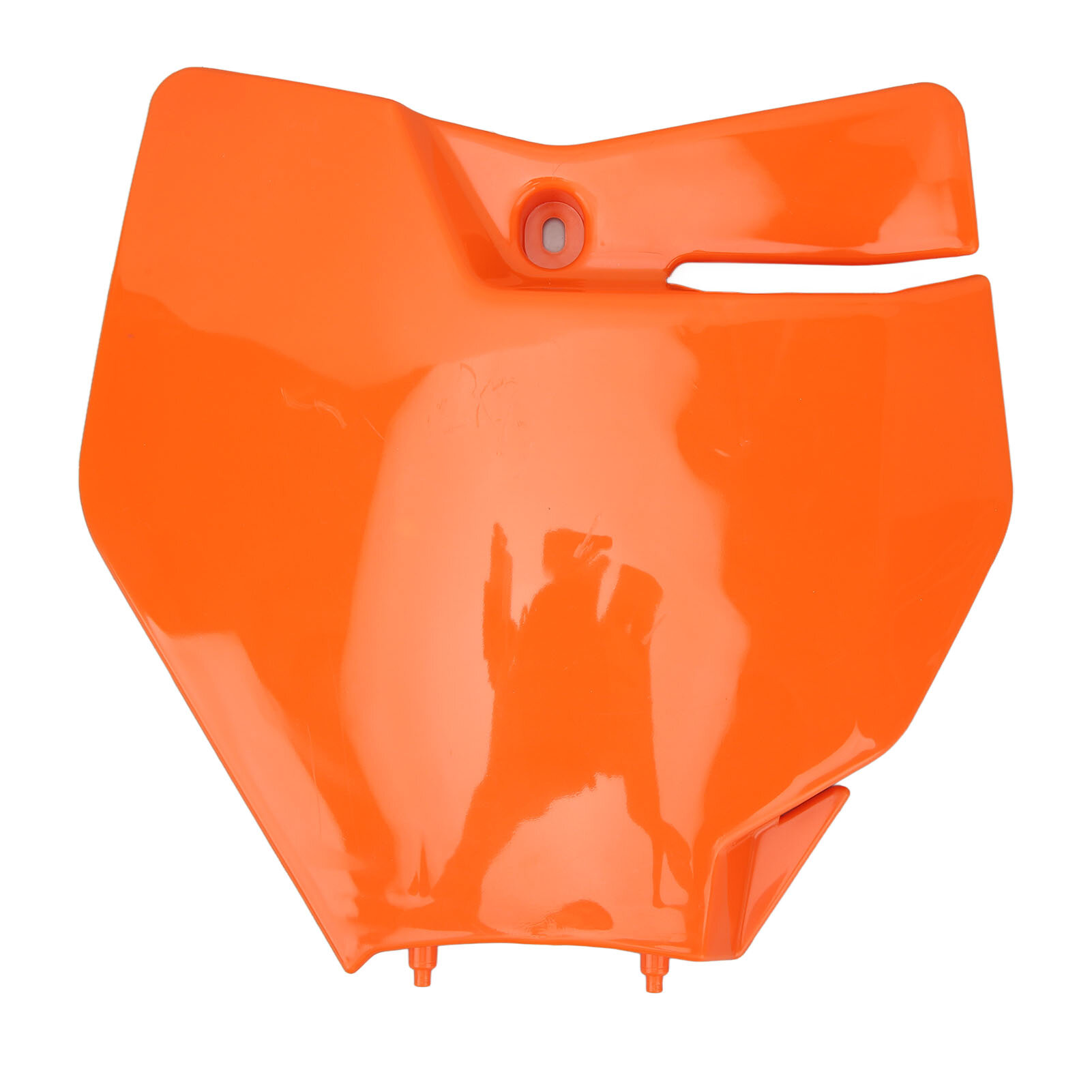 Передний номерной знак мотоцикла ABS пластиковый чехол для таблички с именем мотоцикла EXC 150 250 300 TPI 2020-2022 оранжевый