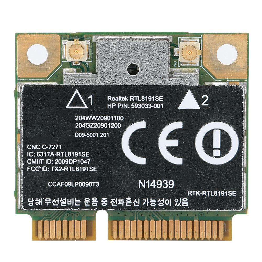 Для Realtek RTL8191SE Mini PCI-E 300M Беспроводная сетевая карта 593533-001 для CQ42 G42