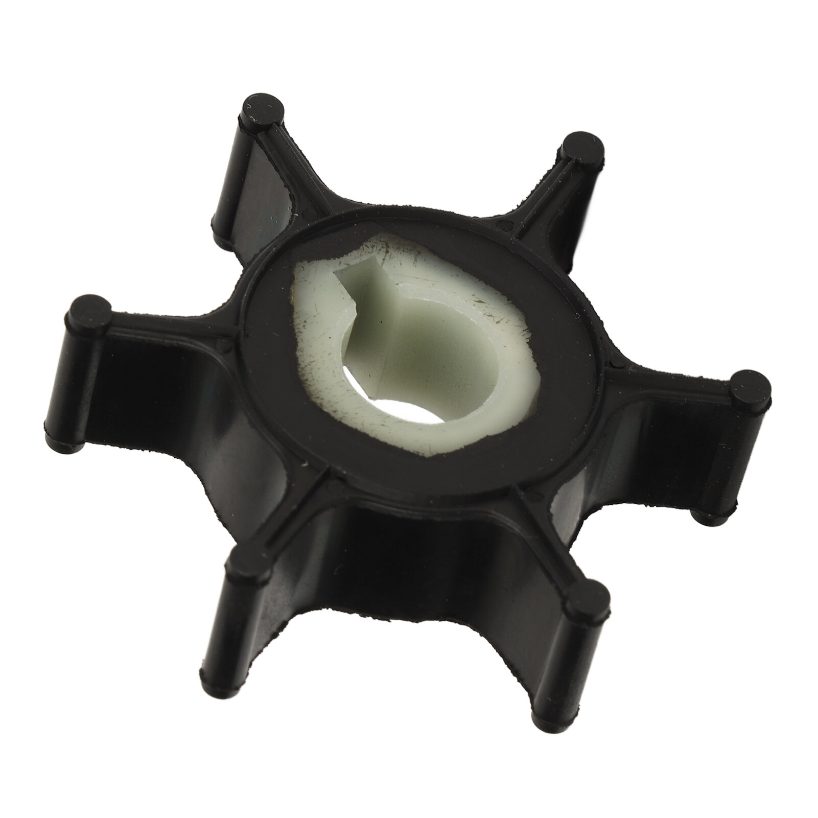 6-лопастной импеллер водяного насоса 382221 морской импеллер для подвесного мотора Johnson Evinrude мощностью от 1,5 до 2 л. с.