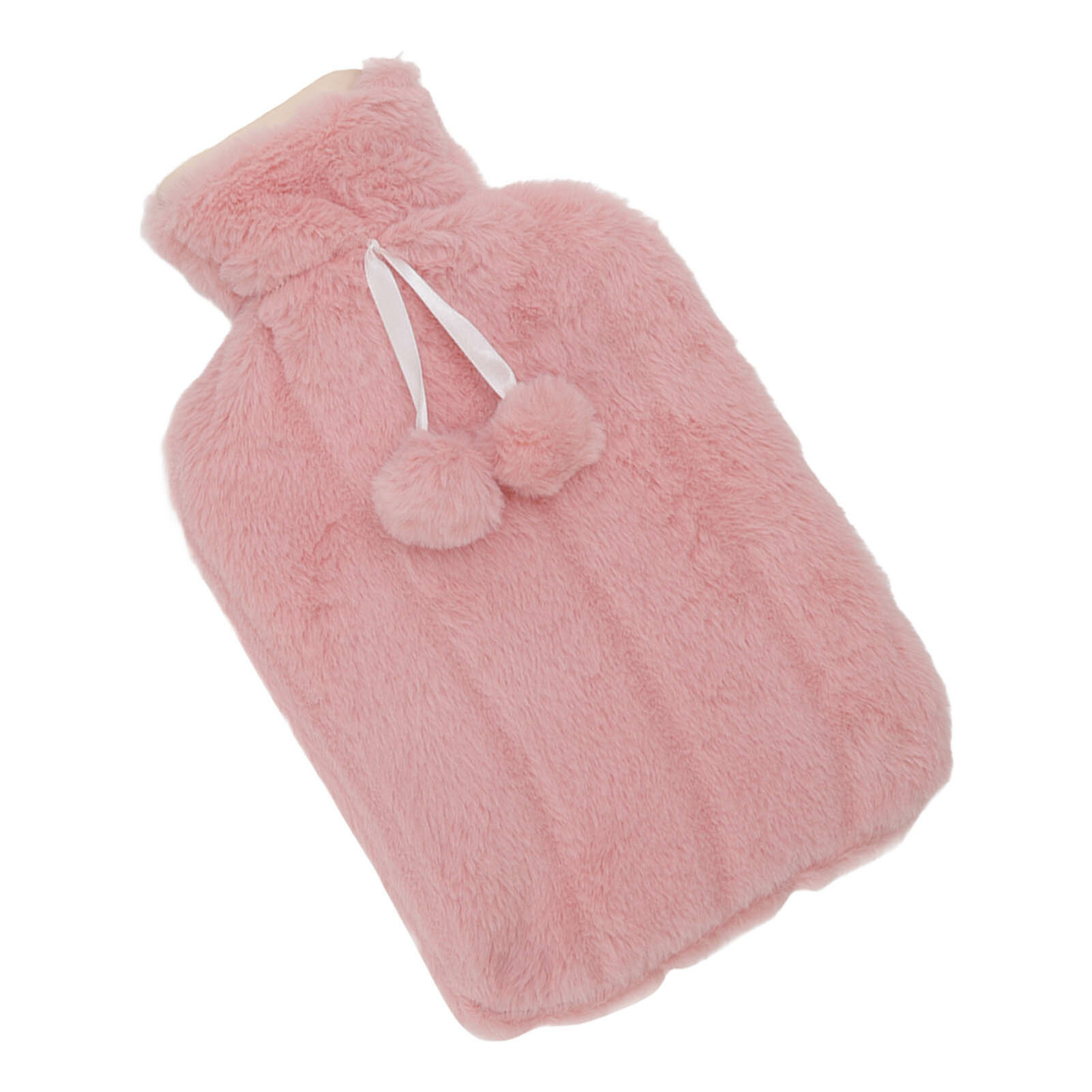 2000ML Горячая Вода Пouch Высокая Плотность Инъекция Горячая Вода Бутылка с Мягкий Чехол для Зима Розовый