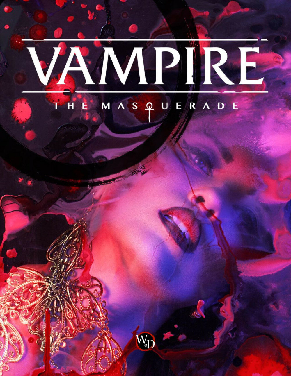 Vampire: The Masquerade 5th Edition Roleplaying Game Core Rulebook Reprinted books