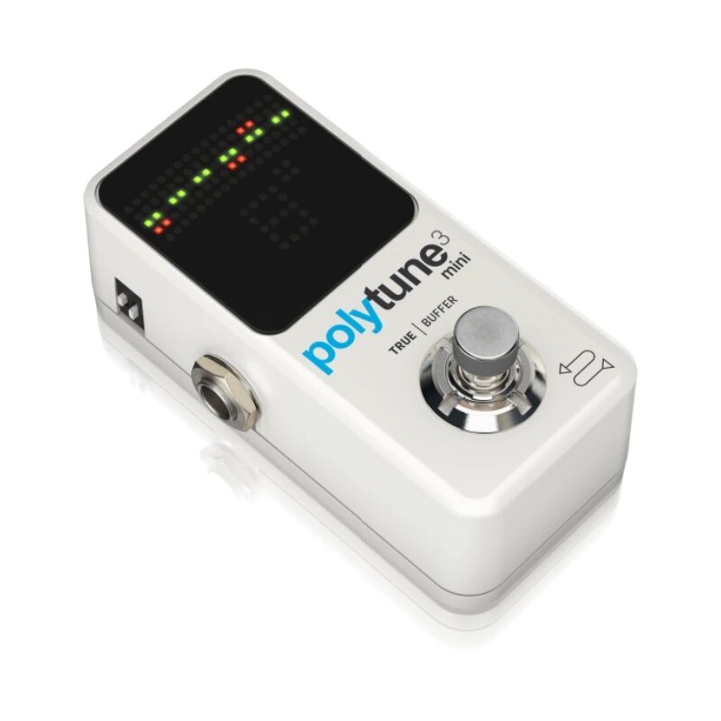 TC Electronic PolyTune 3 Mini тюнер для гитары, цвет PolyTune 3 Mini — фото 1