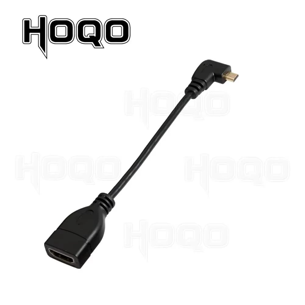 HOQO Micro HDMI - HDMI адаптер 90° Left Angled
