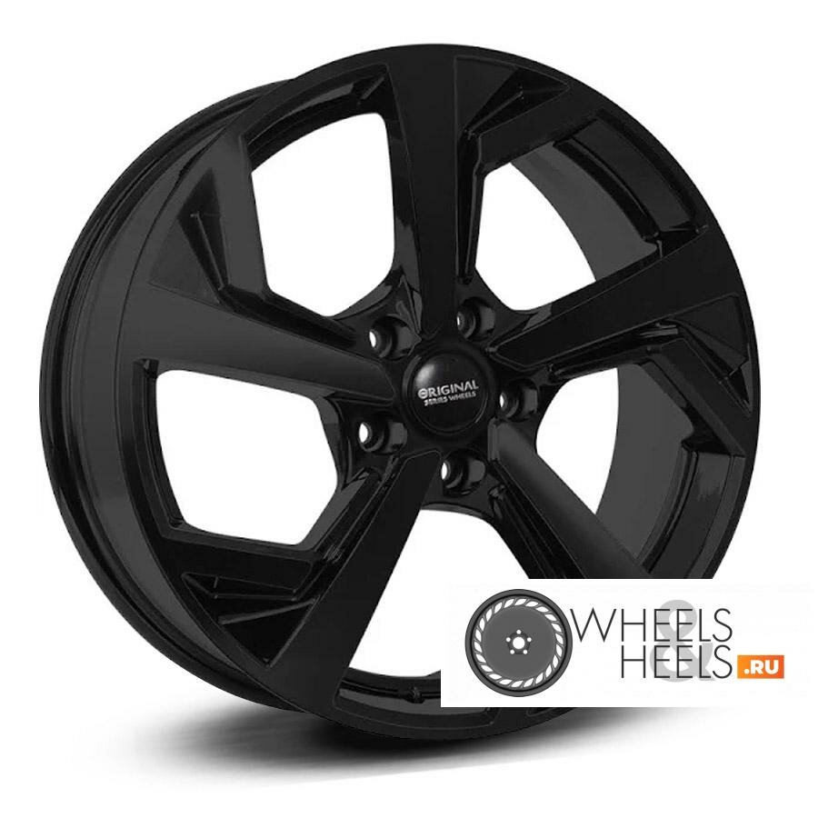 Диск автомобильный литой Скад KL-328 18x7 5x112 et43 dia57.1 Черный матовый