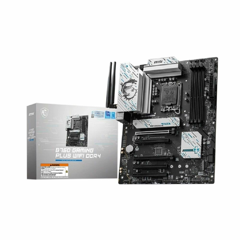 MicroStar Материнская плата MSI B760 GAMING PLUS WIFI DDR4