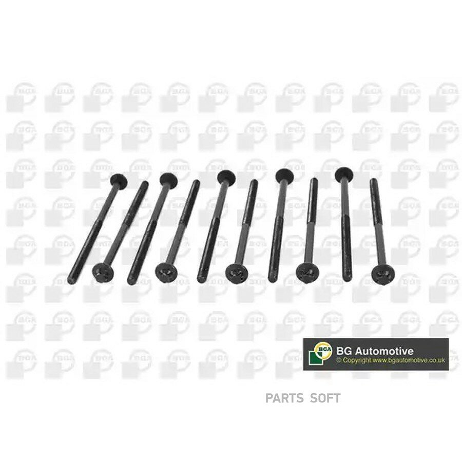 Комплект болтов ГБЦ MERCEDES A/B/C/E/M/S/V-CLASS, CLA, CLS, GLA, GLC, GLE, GLK, SLC, SLK, SPRINTER / DODGE CALIBER / JEEP COMPASS, PATRIOT 1.8/2.1/2.2 06- BGA BK2333 | цена за 1 шт