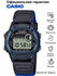 Наручные часы CASIO, синий, серый, черный