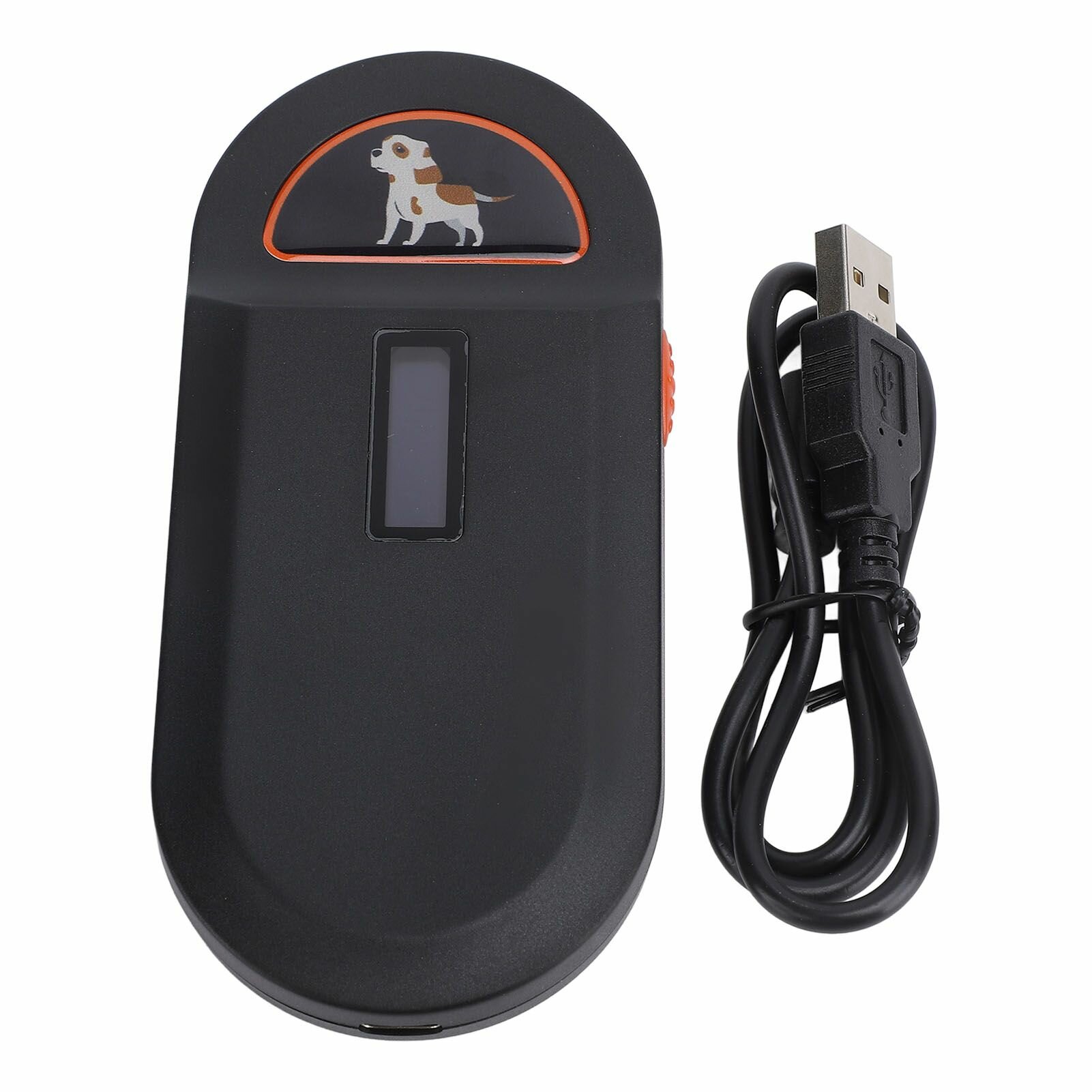 Сканер ID-меток 128шт, USB, FDX, собака/кошка, чёрный