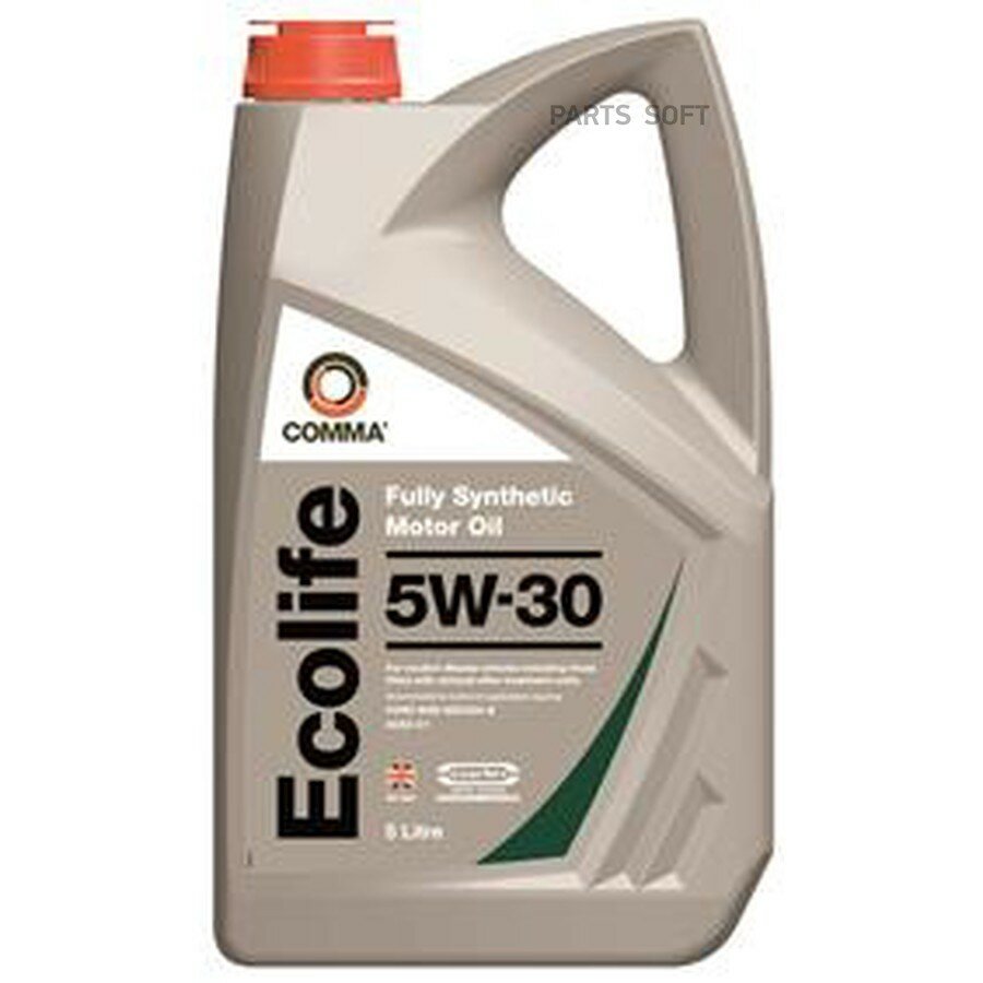 Моторное масло от официального дистрибьютора, COMMA, артикул ECL5L