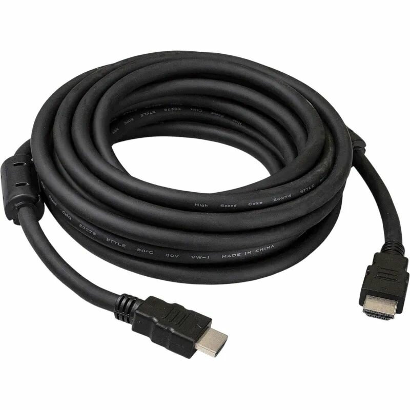 Кабель HDMI ExeGate EX-CC-HDMI2-5.0F 19M/19M, v2.0, 5м, 4K UHD, Ethernet